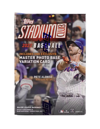 2022 Topps Stadium Club Baseball Blaster Box