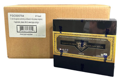 2024 Topps Gilded Collection Baseball Hobby 6 Box Case