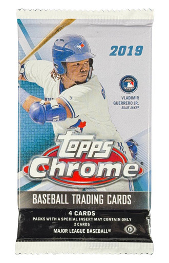 2019 Topps Chrome Baseball Hobby Pack