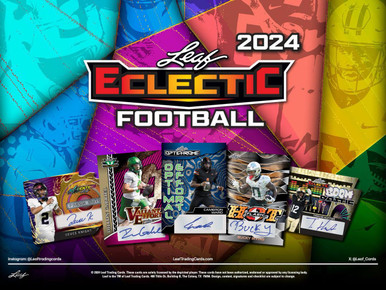 2024 Leaf Eclectic Football Hobby Box