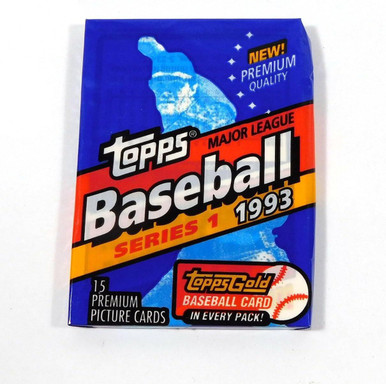 1993 Topps Series 1 Baseball Cello Pack