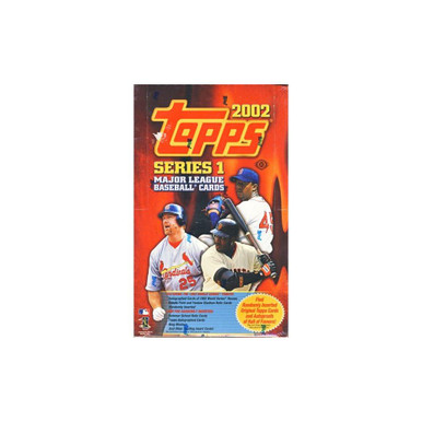 2002 Topps Series 1 Baseball Hobby Box