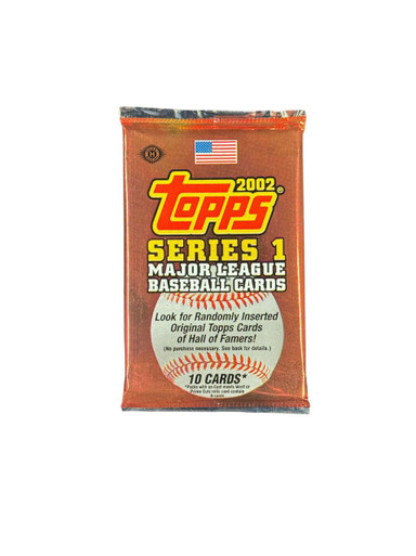 2002 Topps Series 1 Baseball Hobby Pack