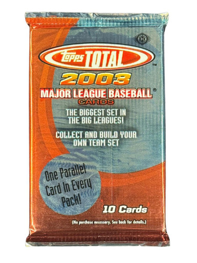 2003 Topps Total Baseball Hobby Pack