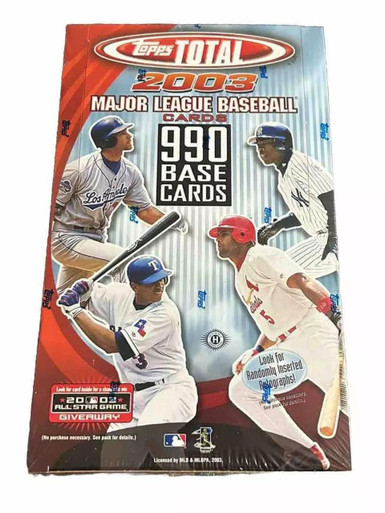 2003 Topps Total Baseball Hobby Box