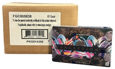2024 Topps Inception Football Hobby 8 Box Case