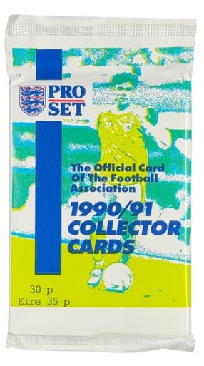 1990/91 Pro Set Soccer Pack