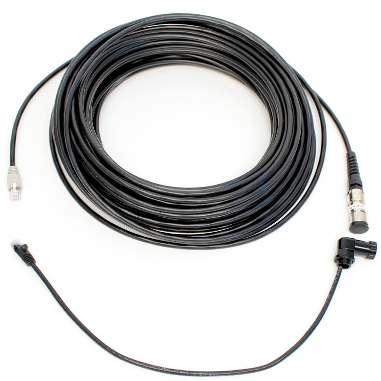 DNC-2084 Elbow style Underwater LAN Ethernet Cat6 bulkhead connector