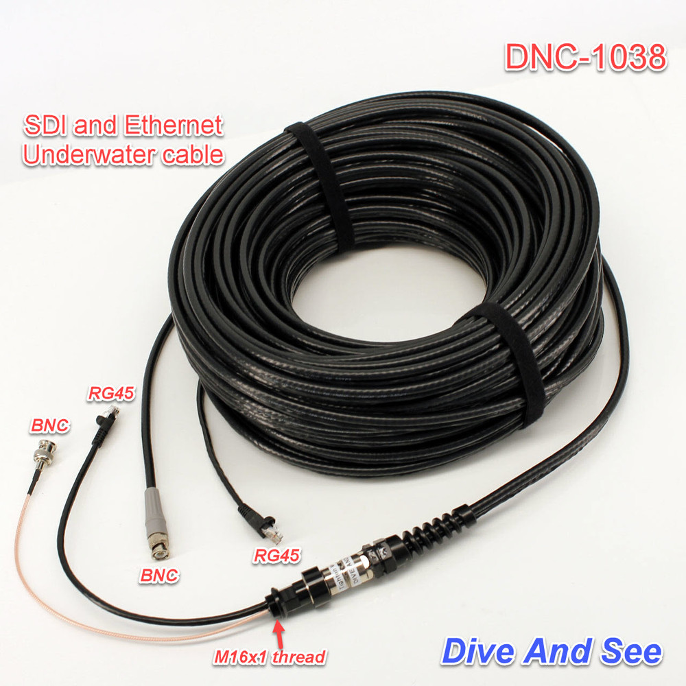 DNC-1038 Underwater Cat5e Ethernet SDI cable for Surface Control