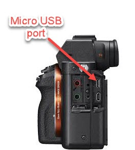 Tethering Micro USB Bulkhead connector M16, Nauticam A7RII