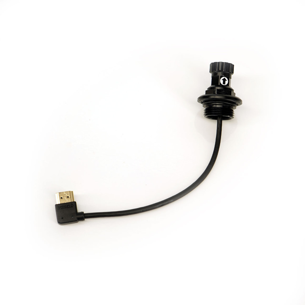 Dnc 2119 Full Hdmi Waterproof Hdmi Bulkhead Connector M24 For Aquatica