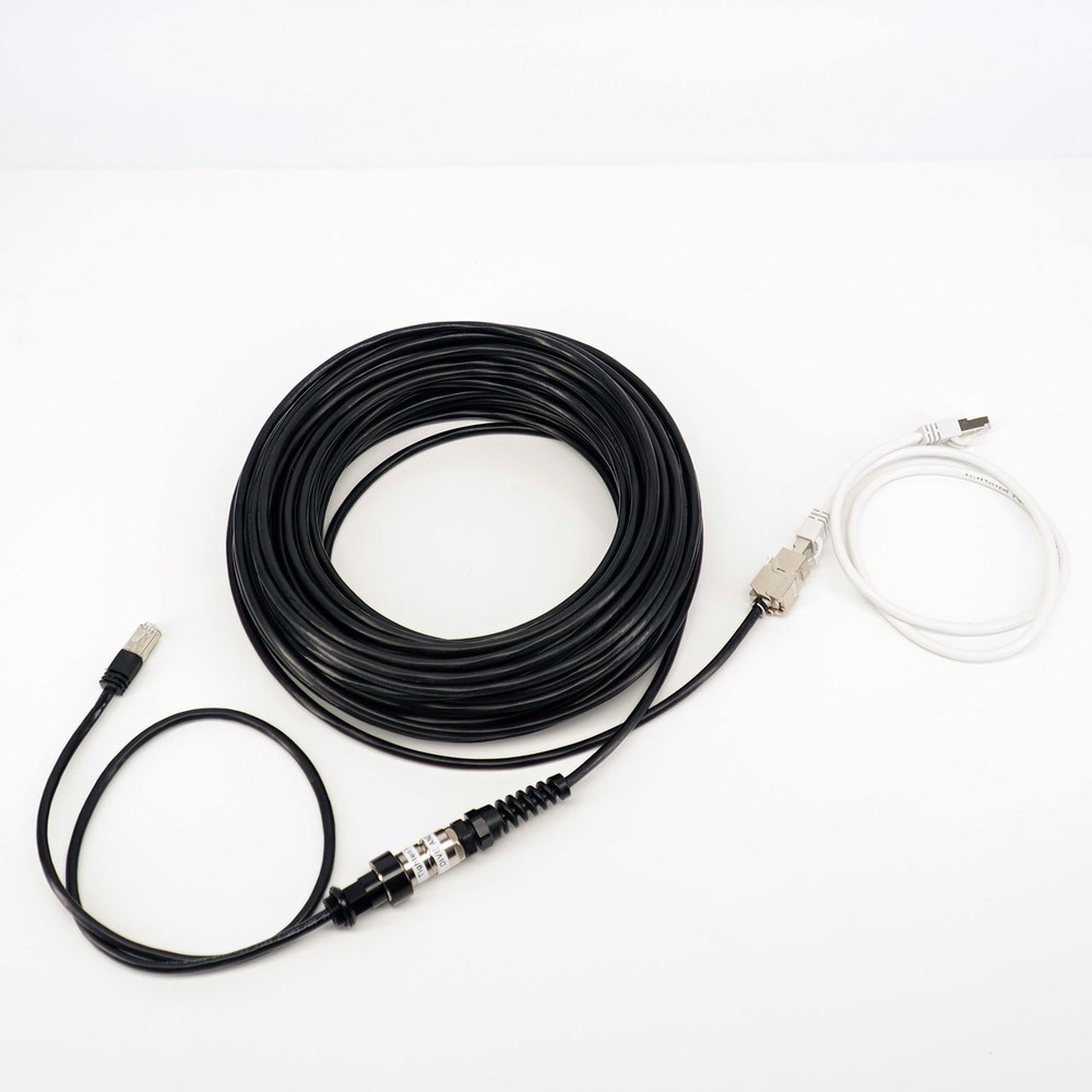 DNC-2139 Underwater LAN Ethernet Shielded Cat7 bulkhead connector for ...