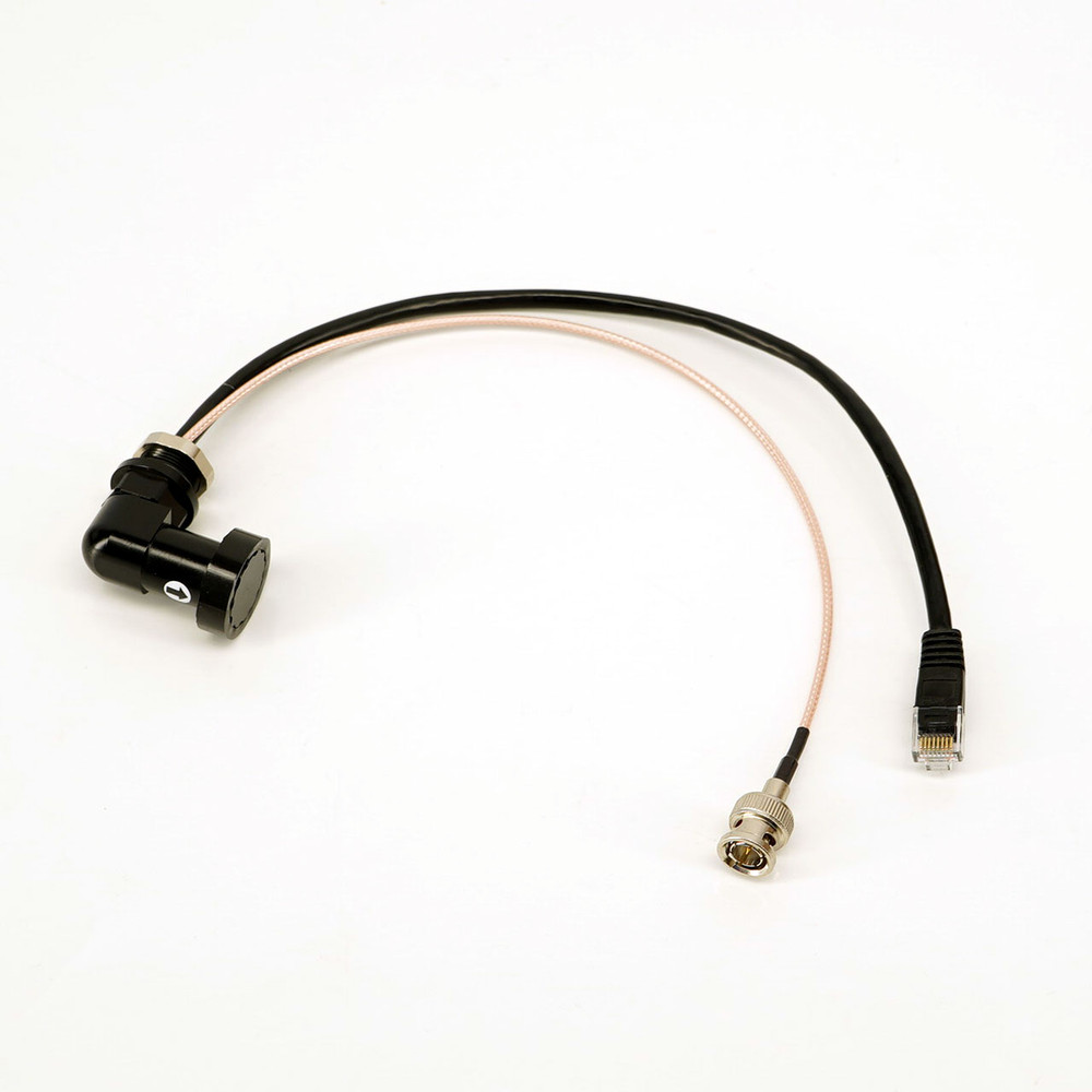 DNC-2161 Swivel Ethernet/SDI M16 elbow connector for Z CAM, Live View ...