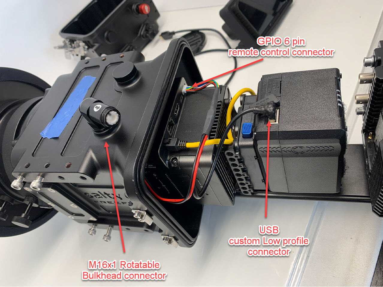 Dnc 2146 Underwater Connector For Remote Control Trigger M16