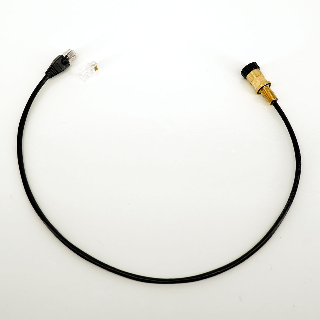 Underwater Ethernet Cat6 Bulkhead Connector 716 20 Thread