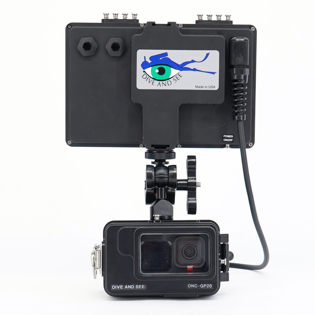 DNC-GP20 Underwater SDI Live View Set for GoPro Hero 13/12/11/10/9 ...