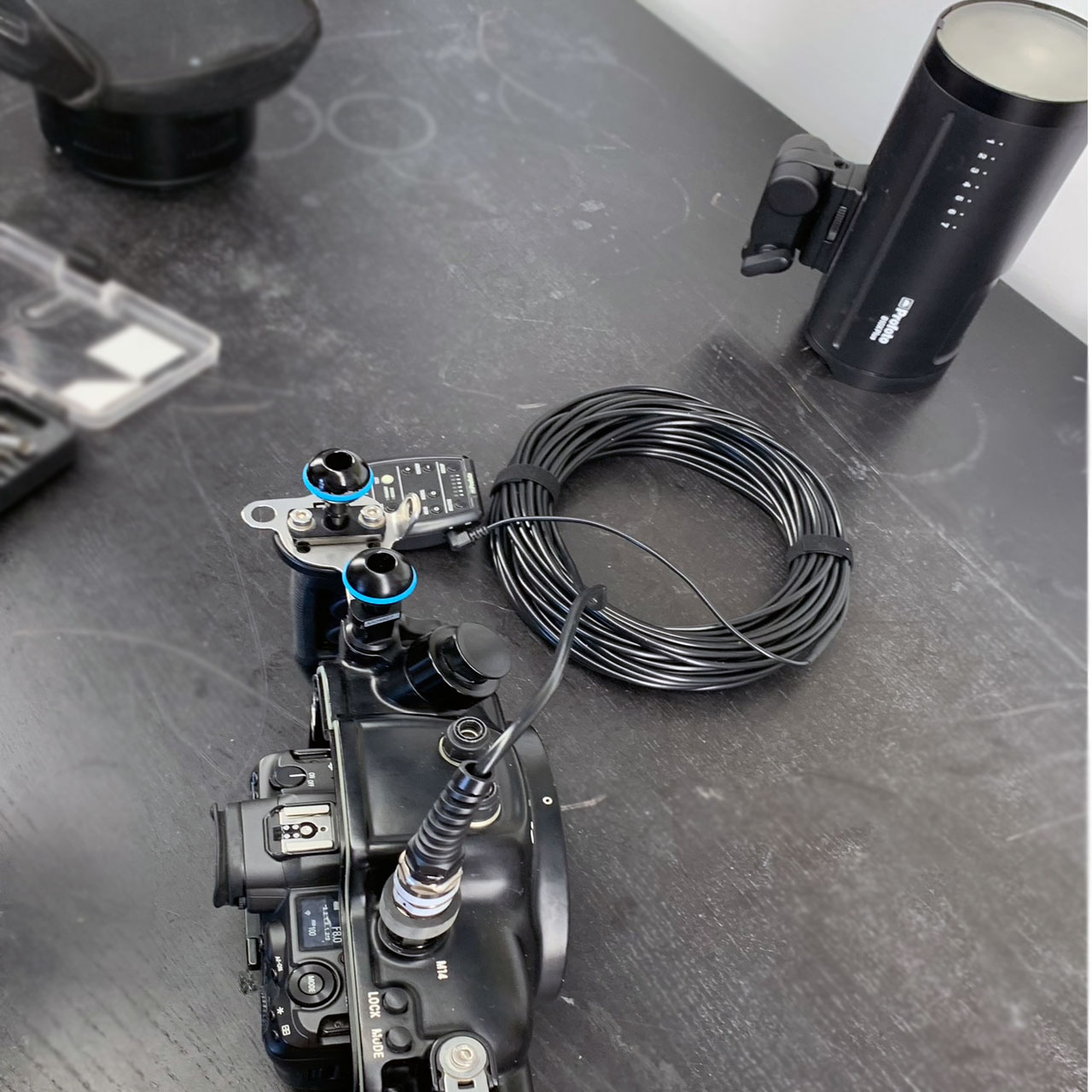 Remote control M14 bulkhead connector for Canon EOS R5 - Profoto Air ...