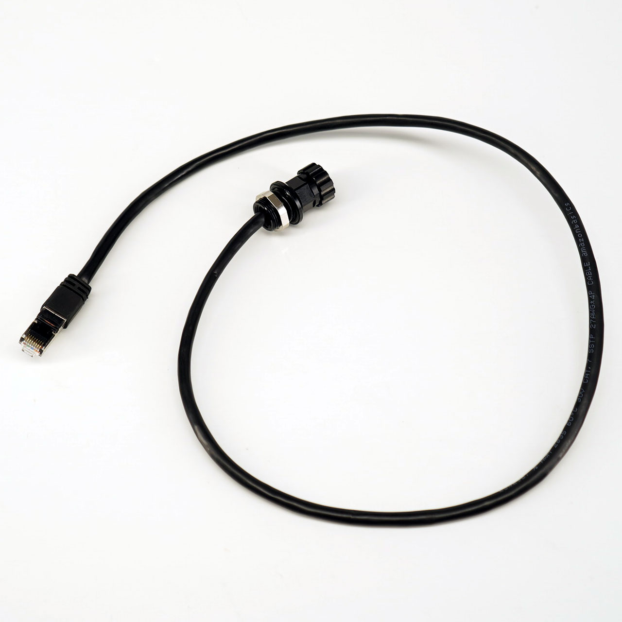 Dnc 2140 Underwater Lan Ethernet Shielded Cat7 Bulkhead Connector For