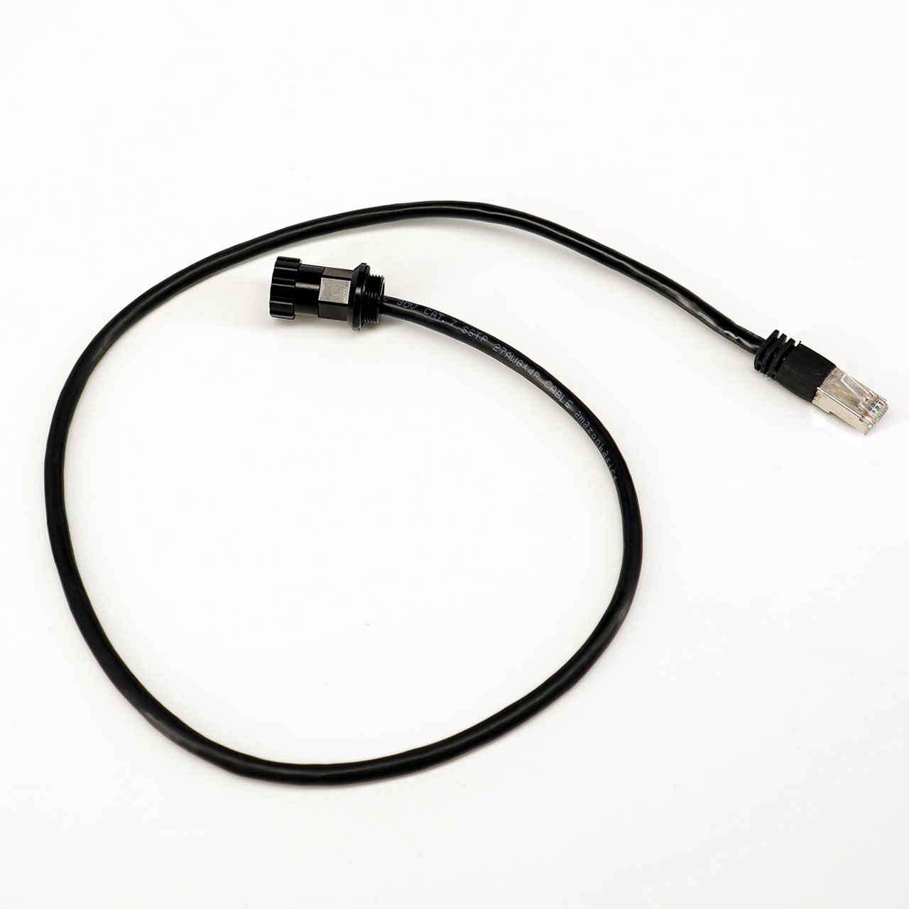 Dnc 2139 Underwater Lan Ethernet Shielded Cat7 Bulkhead Connector For