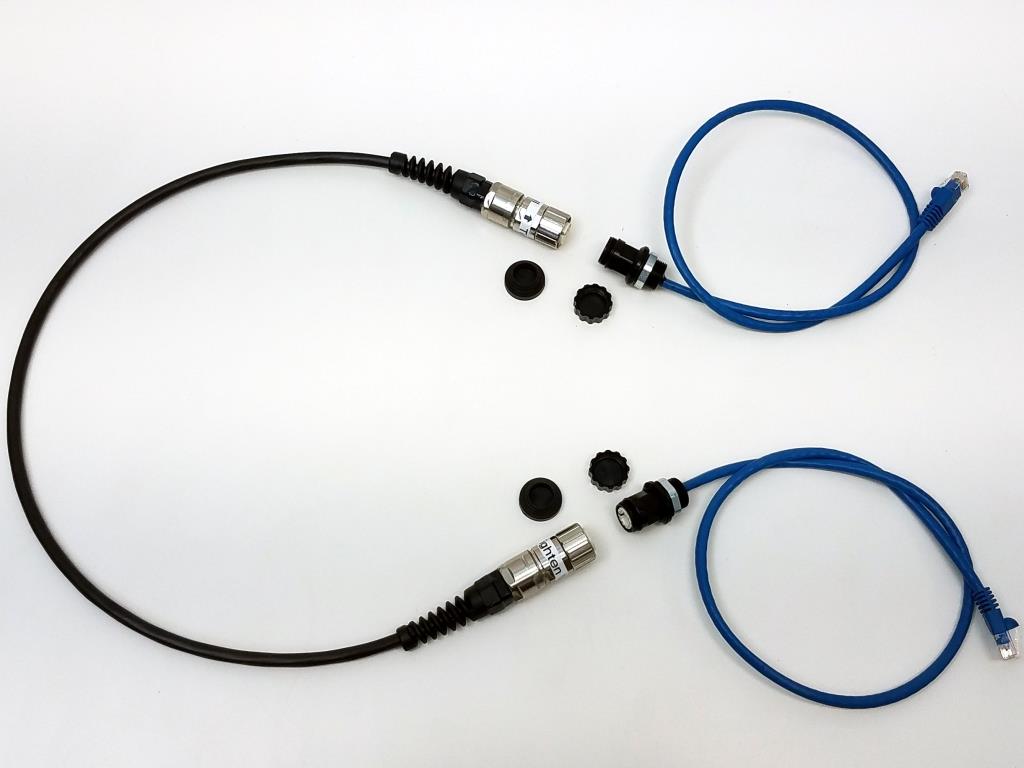 Dnc 1102 Underwater Ethernet Cat6 Cable 1m Both Ends Waterproof
