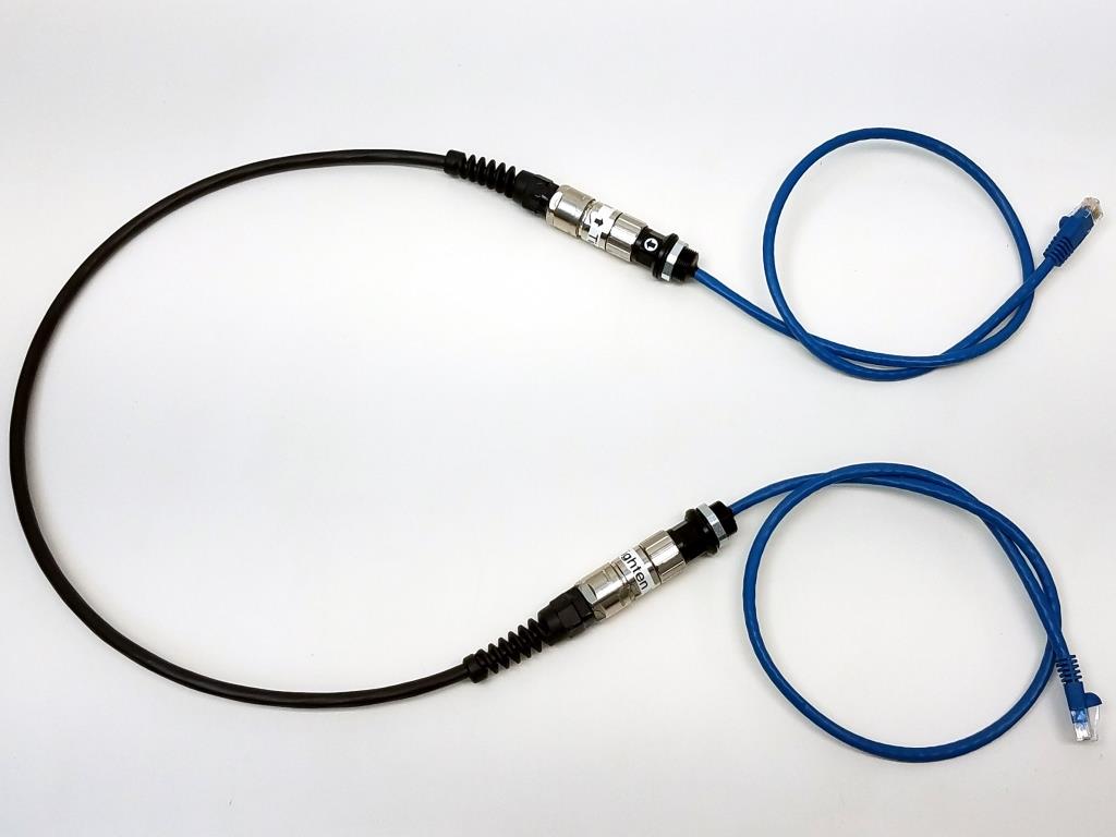 Dnc 1102 Underwater Ethernet Cat6 Cable 1m Both Ends Waterproof