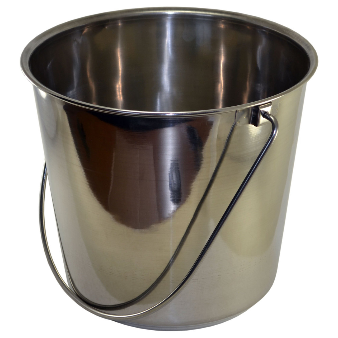 Stainless Steel Pails | Dog Feeding & Watering - J&J Dog Supplies