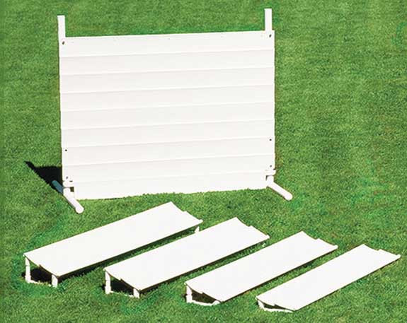 Practijumps - PVC Agility Broad Jumps | Dog Competiton - J&J Dog Supplies