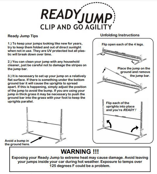 Ready Jump 42" Portable Kit | Compact Ready Jump | Lightweight Practice ...