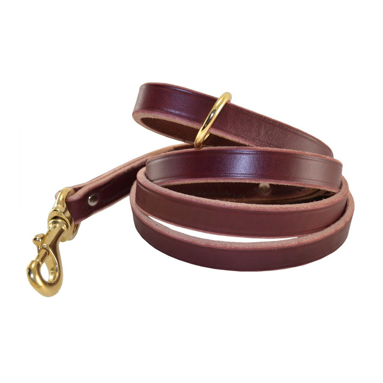 Standard Obedience Leash | Dog Leather Lead - J&J Dog Supplies