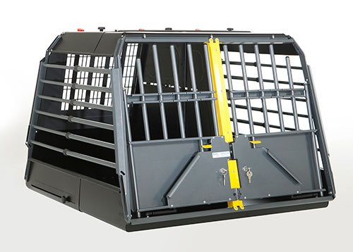 MIM Safe Variocage Double | Secure Transport For Dogs | K9 Vehicle Carrier
