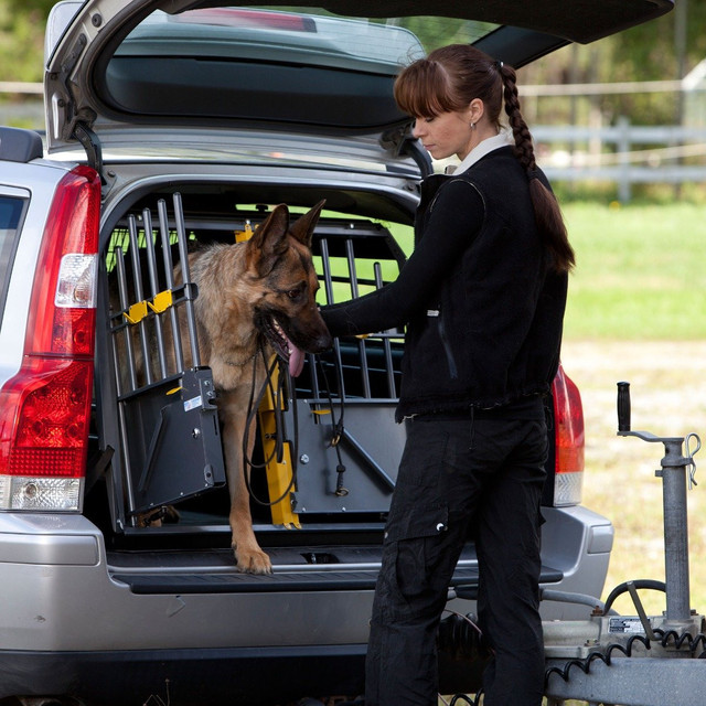 MIM Safe Variocage Double | Secure Transport For Dogs | K9 Vehicle Carrier