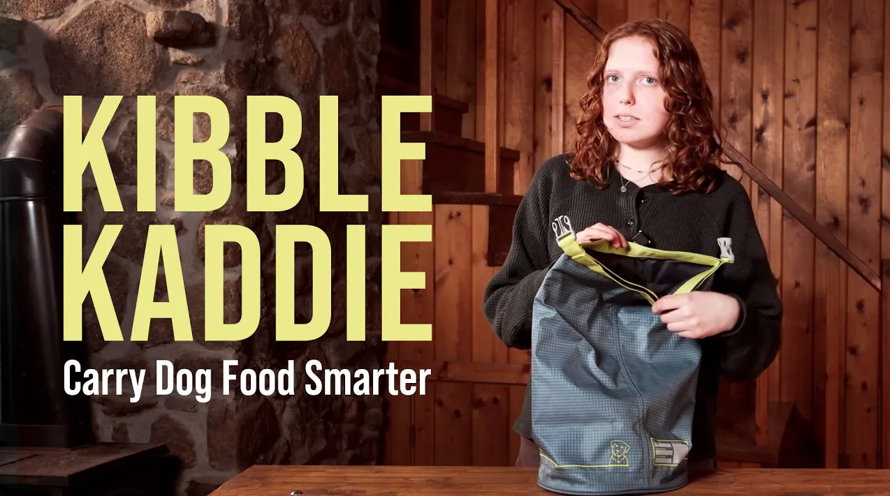 Travel-Friendly and Compact: Kibble Kaddie™ Portable Dog Food Container ...