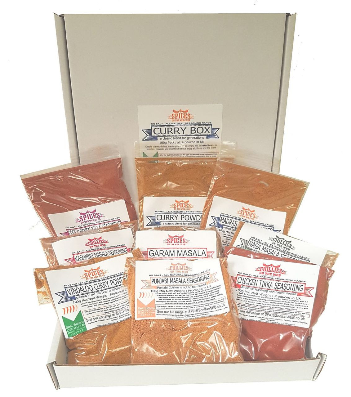 Curry Gift Pack | SPICESontheWEB