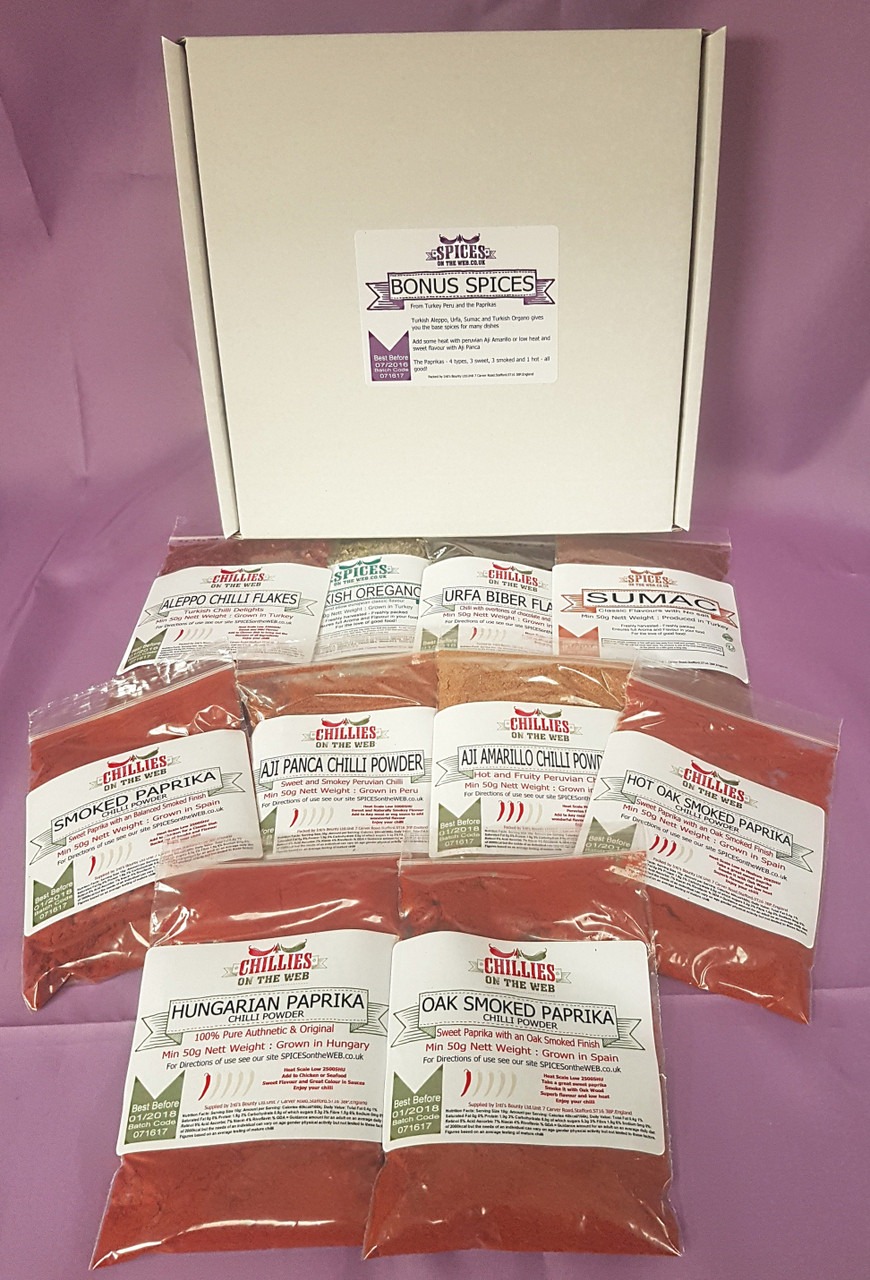 The Ultimate Spice Pack | Spices on the Web