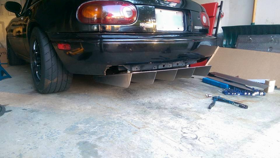 Prototype Rear Diffuser is in! - R Theory Motorsports