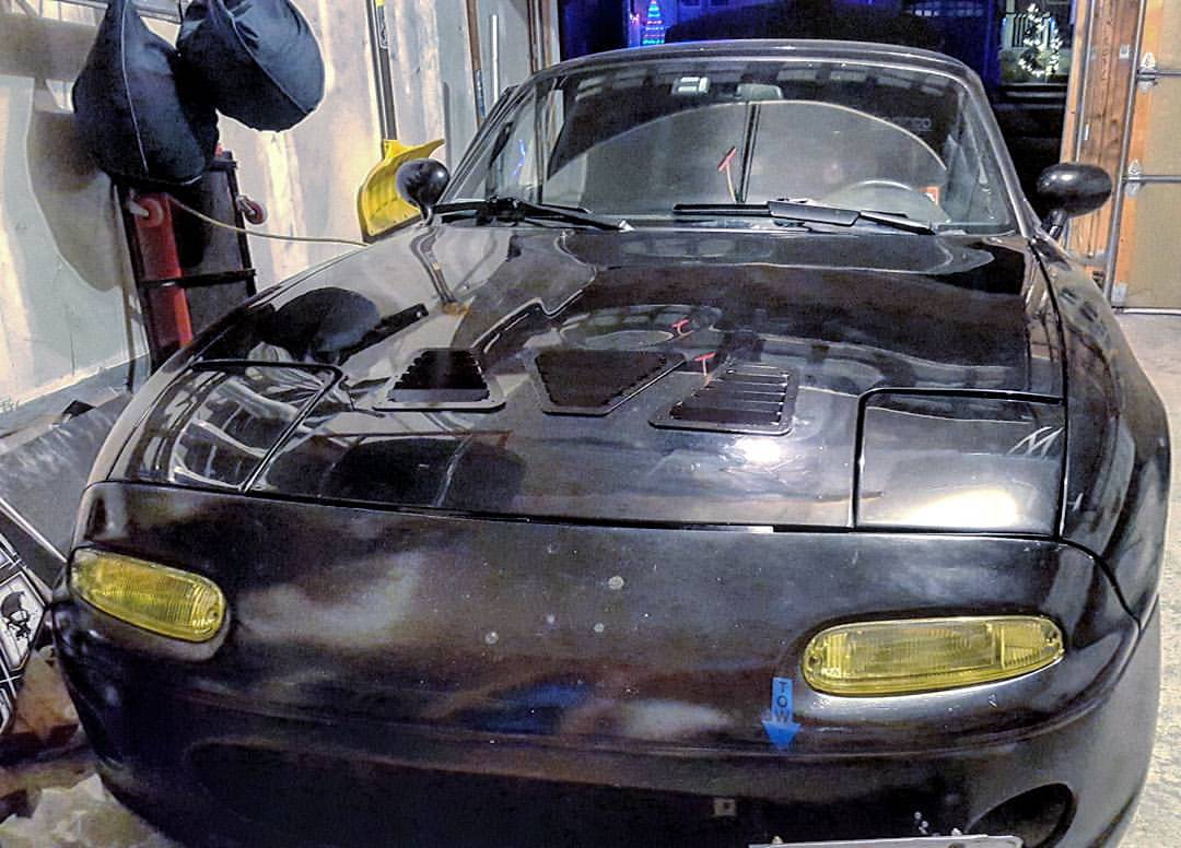 New Prototype NA Miata Hood Vents - R Theory Motorsports