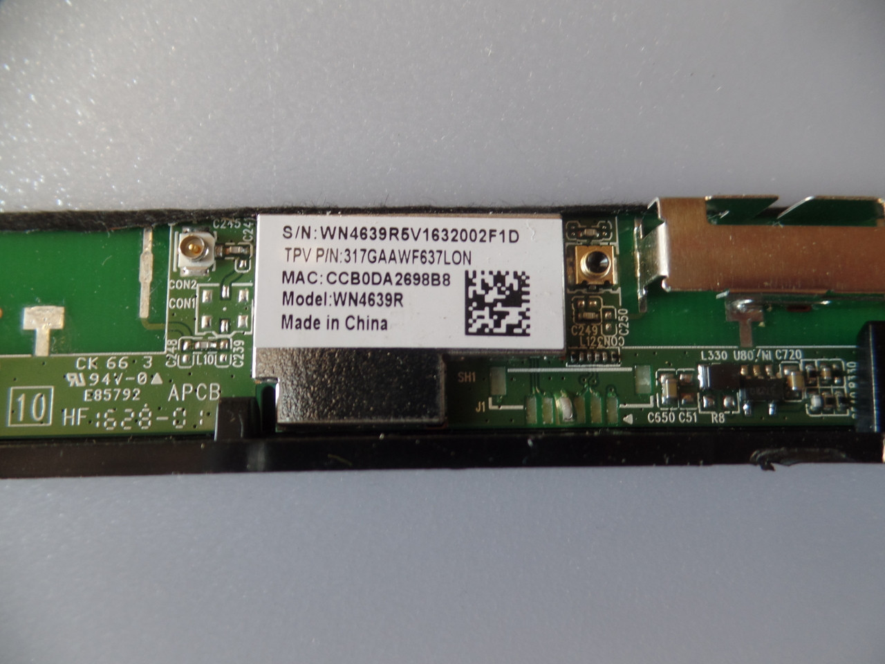 317GAAWF637LON Sony Wifi Module - TV PARTS BAY