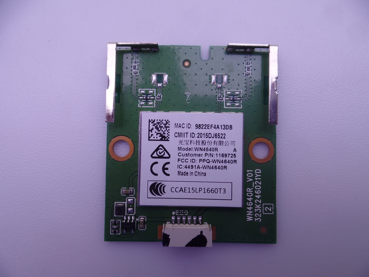 1169725 Sharp Wi-Fi Module / Wireless Adapter