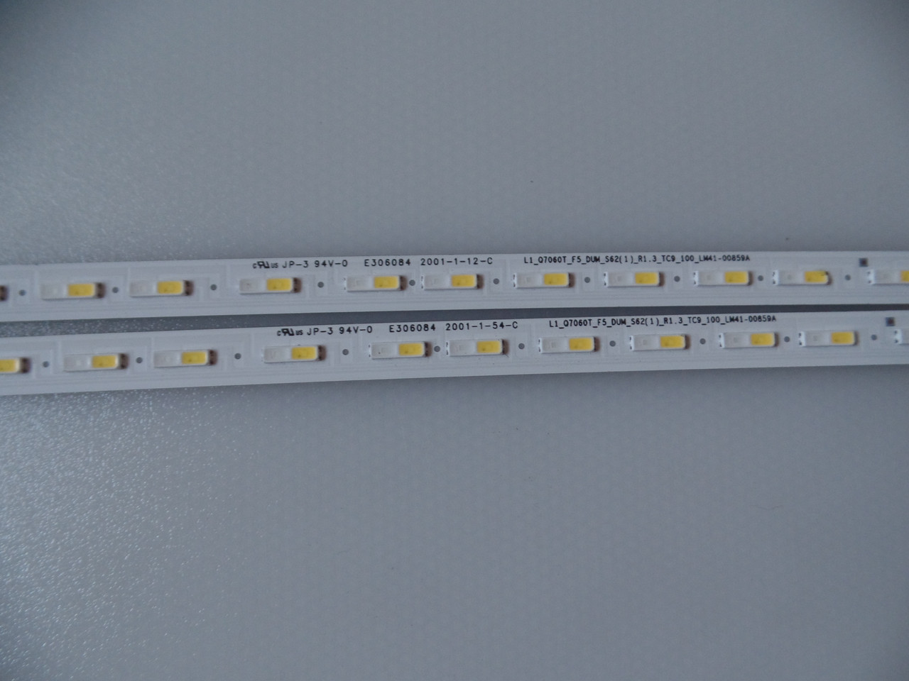 Samsung BN96-50385A LED Backlight Bars/Strips Version 1 - White Power ...