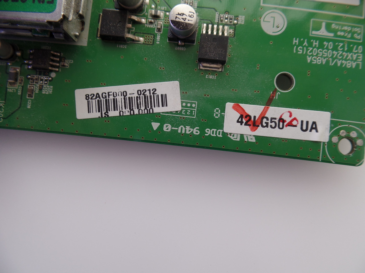 LG AGF37018802 Main Board for 42LG50-UA