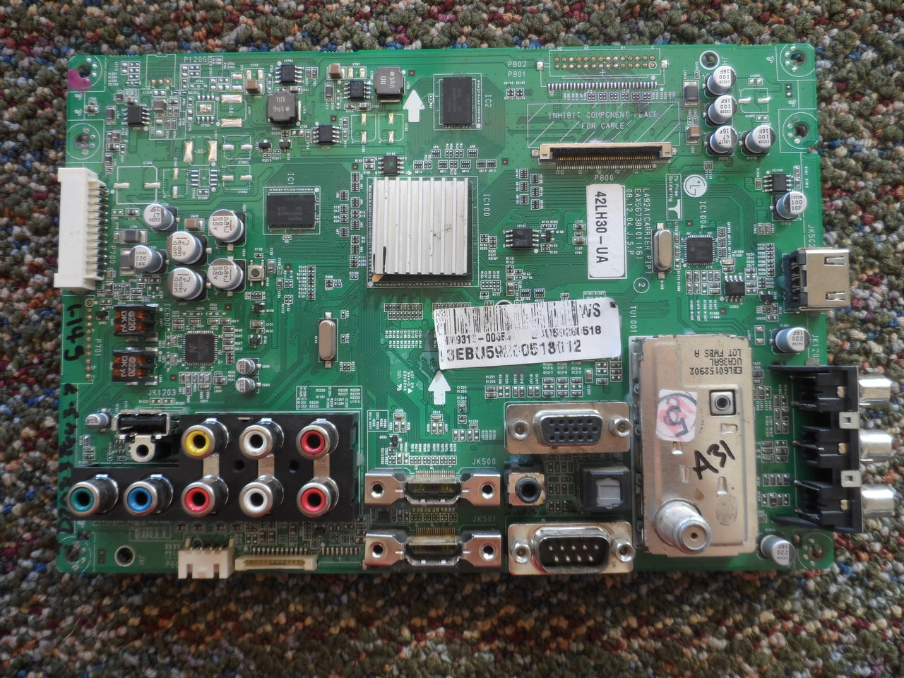 LG EBU59280518 Main Board for 42LH30-UA