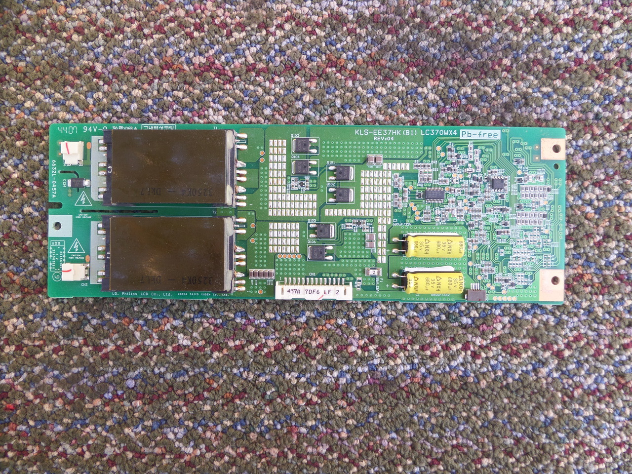 6632L-0457A, KLS-EE37HK (B1) Philips Backlight Inverter