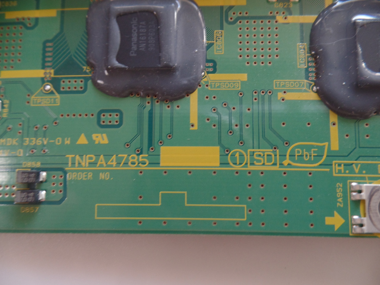 TNPA4785 Panasonic SD Board