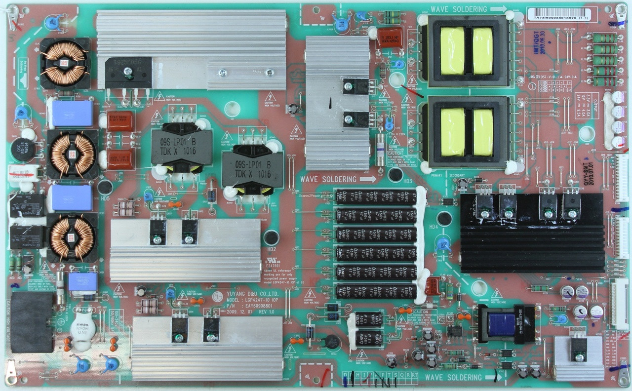 EAY60908801, LGP4247-10 IOP LG Power Supply Unit - TVPARTSBAY