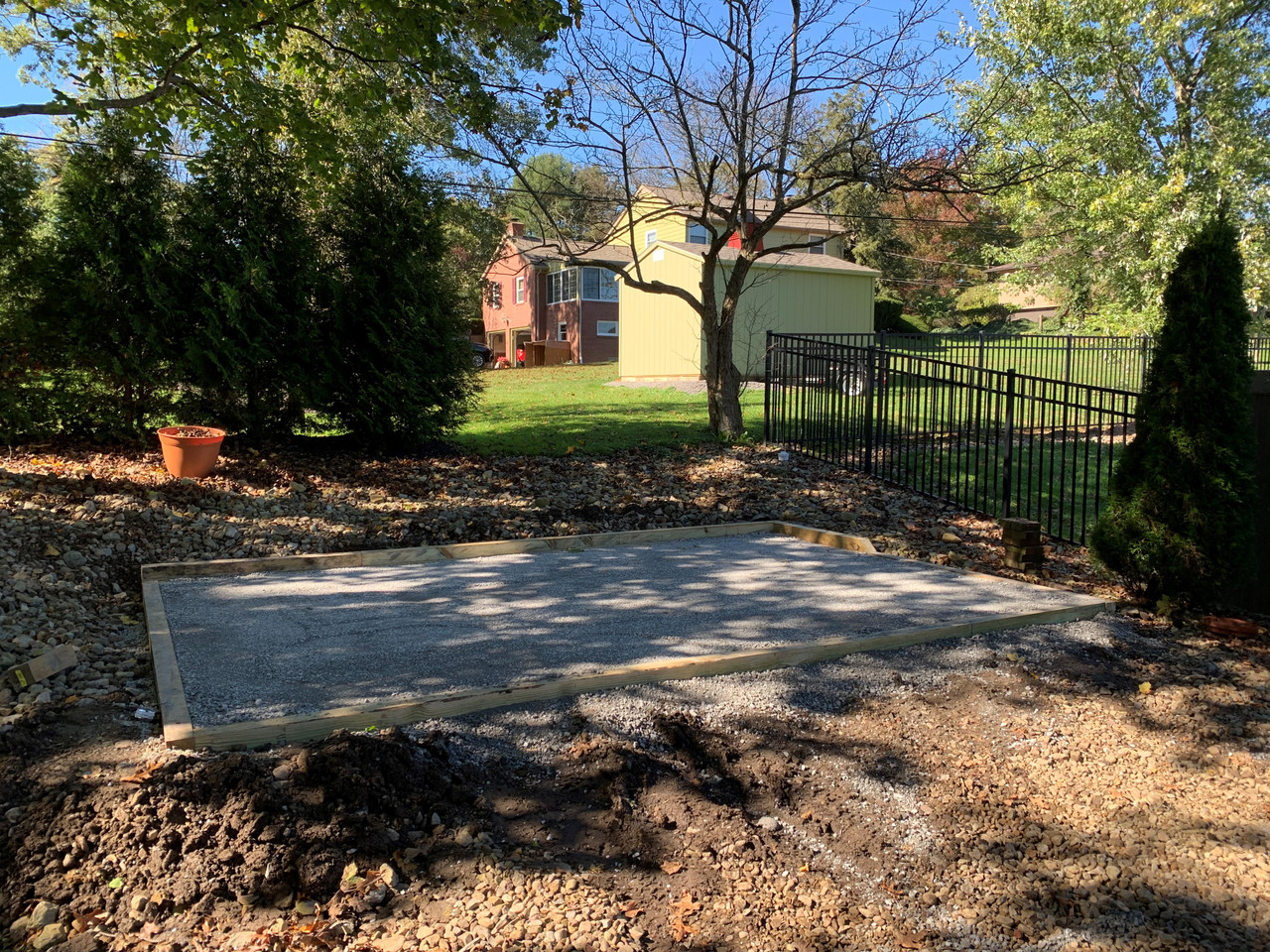 Treated Border Crushed Limestone Prep | Site Prep by Wayside