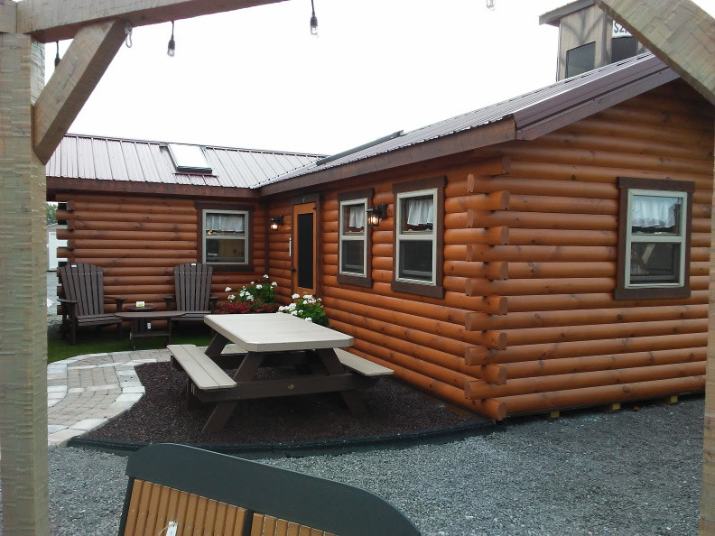 Hunter 10'x28' Log Cabin Model '18 | Wayside Lawn Structures