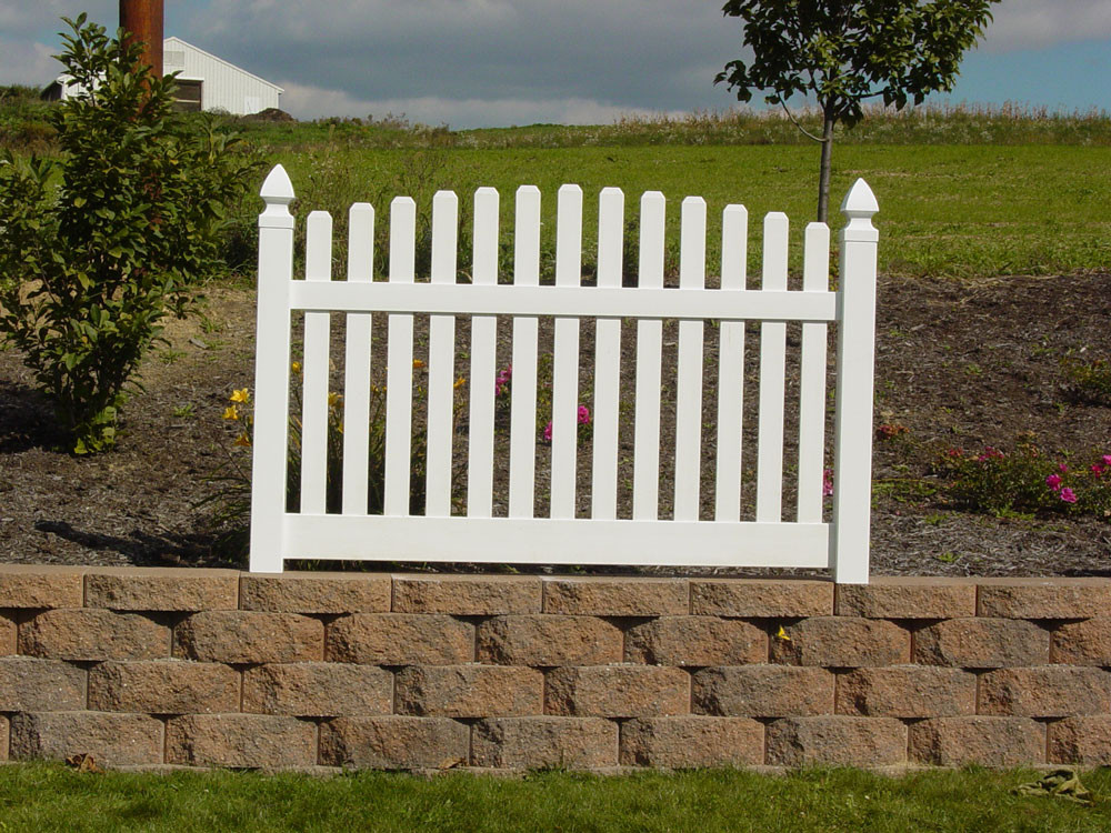 Havana Picket Fence | Vinyl Picket Fence | Wayside Lawn Structures