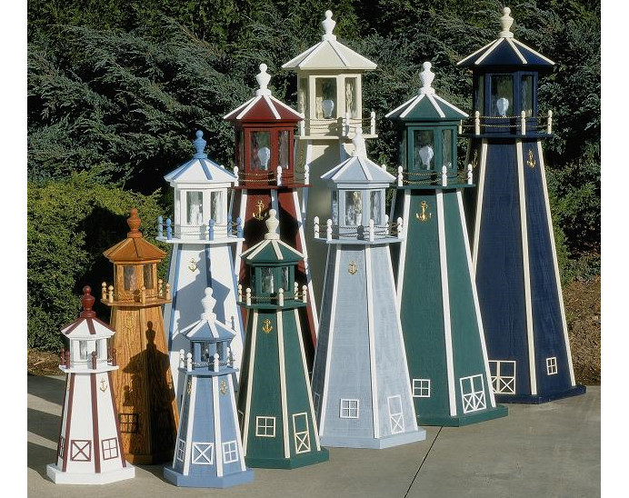 Wooden Lighthouse | Wayside Lawn Structures