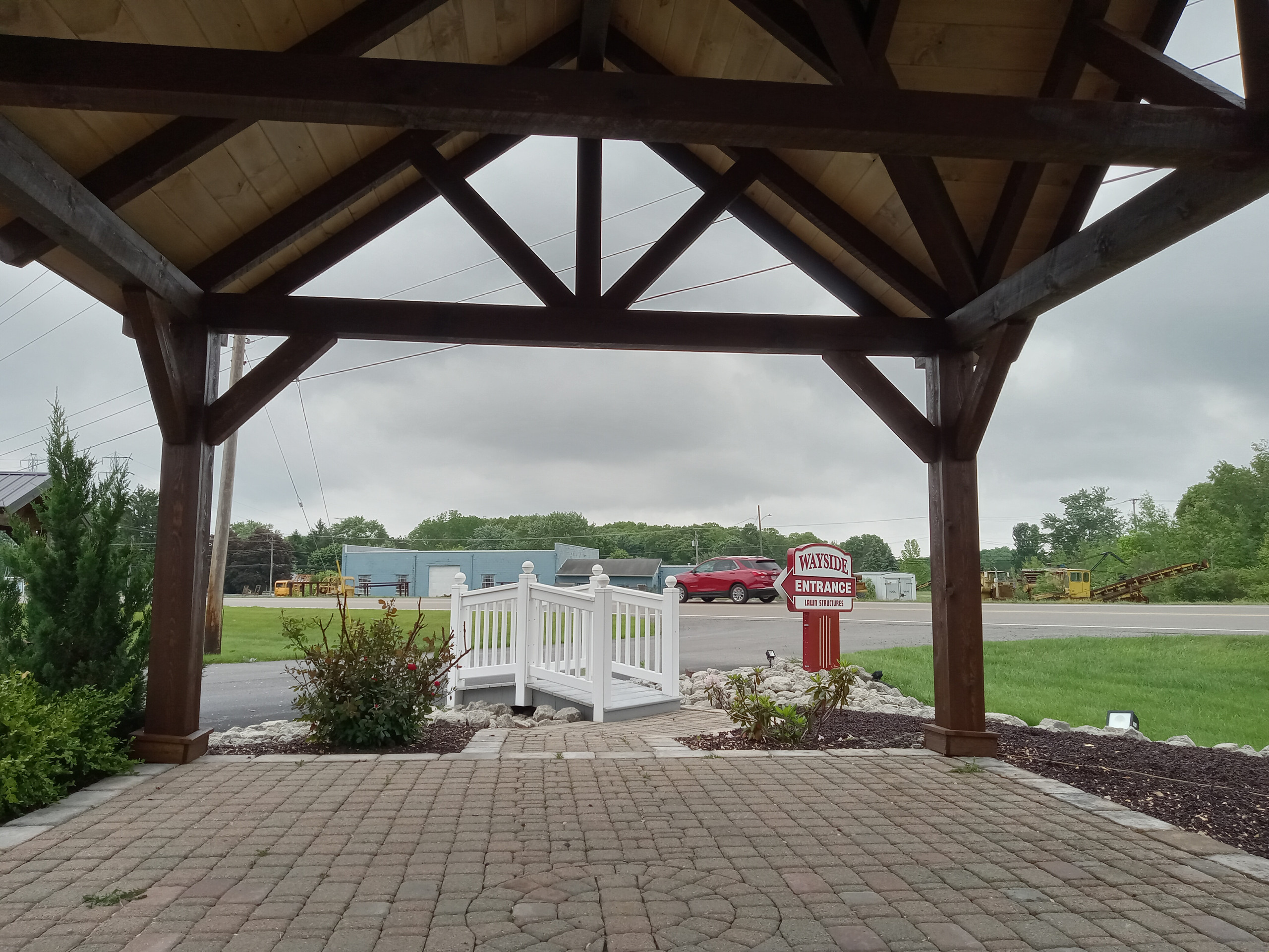 Large Built On Site Rustic Pavilion | Customizable | Versatile