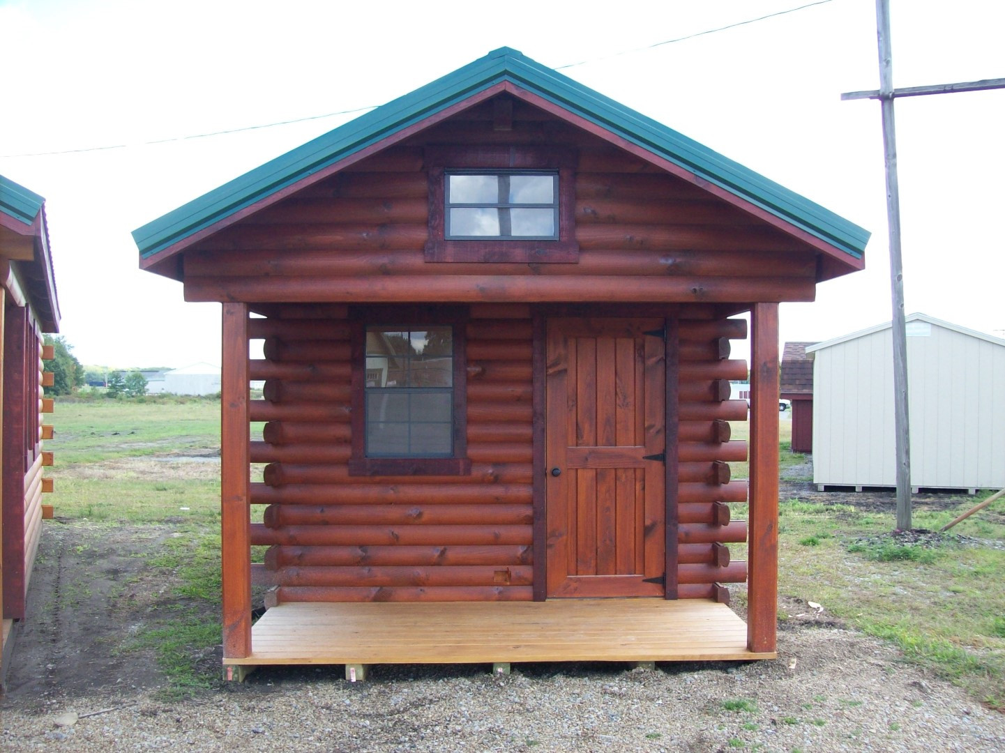Hunter 10'x28' Log Cabin Model 2018 | Wayside Lawn Structures in ...